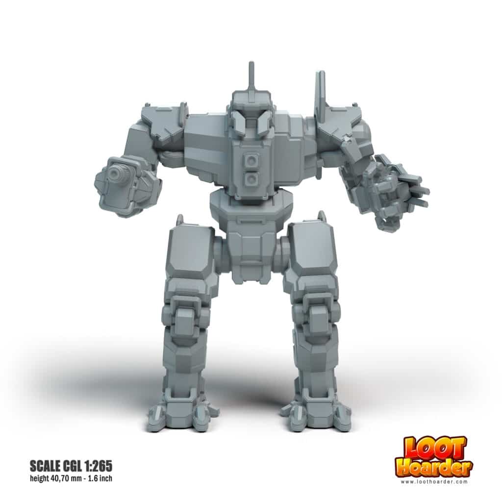 Stone Rhino Behemoth BHN-6H - BattleTech compatible Miniature