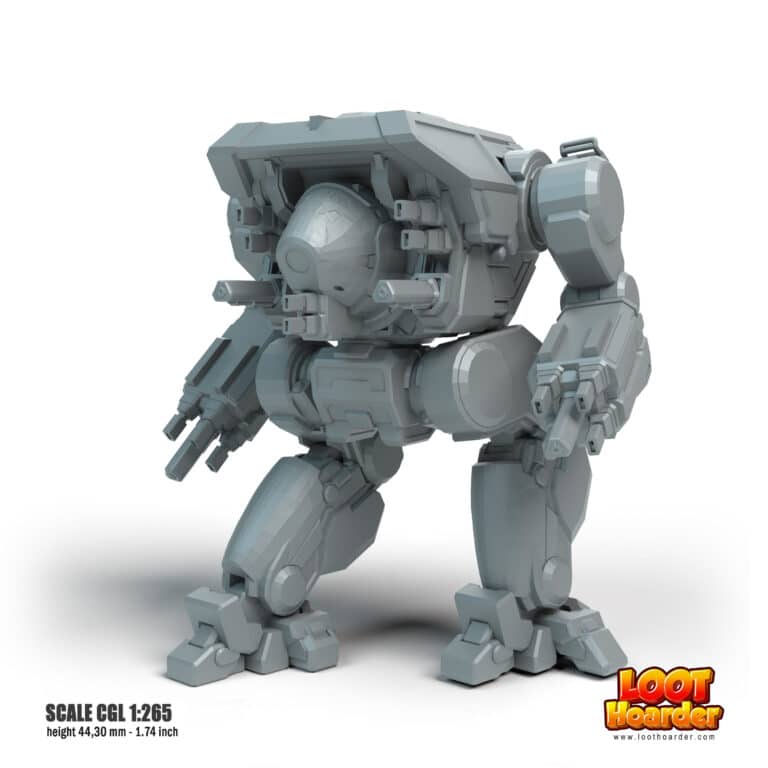 Dire Wolf Daishi DWF-41S - BattleTech - Compatible Miniature