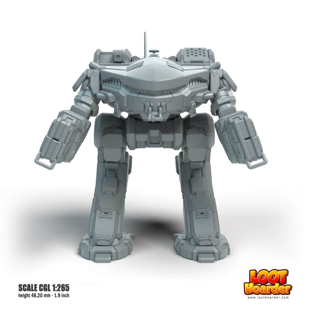 Stone Rhino Behemoth BHN-6H - BattleTech compatible Miniature