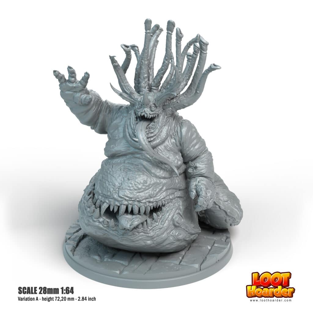 Beast of Corruption - Loot Hoarder - 3d printed Miniatures for tabletop ...