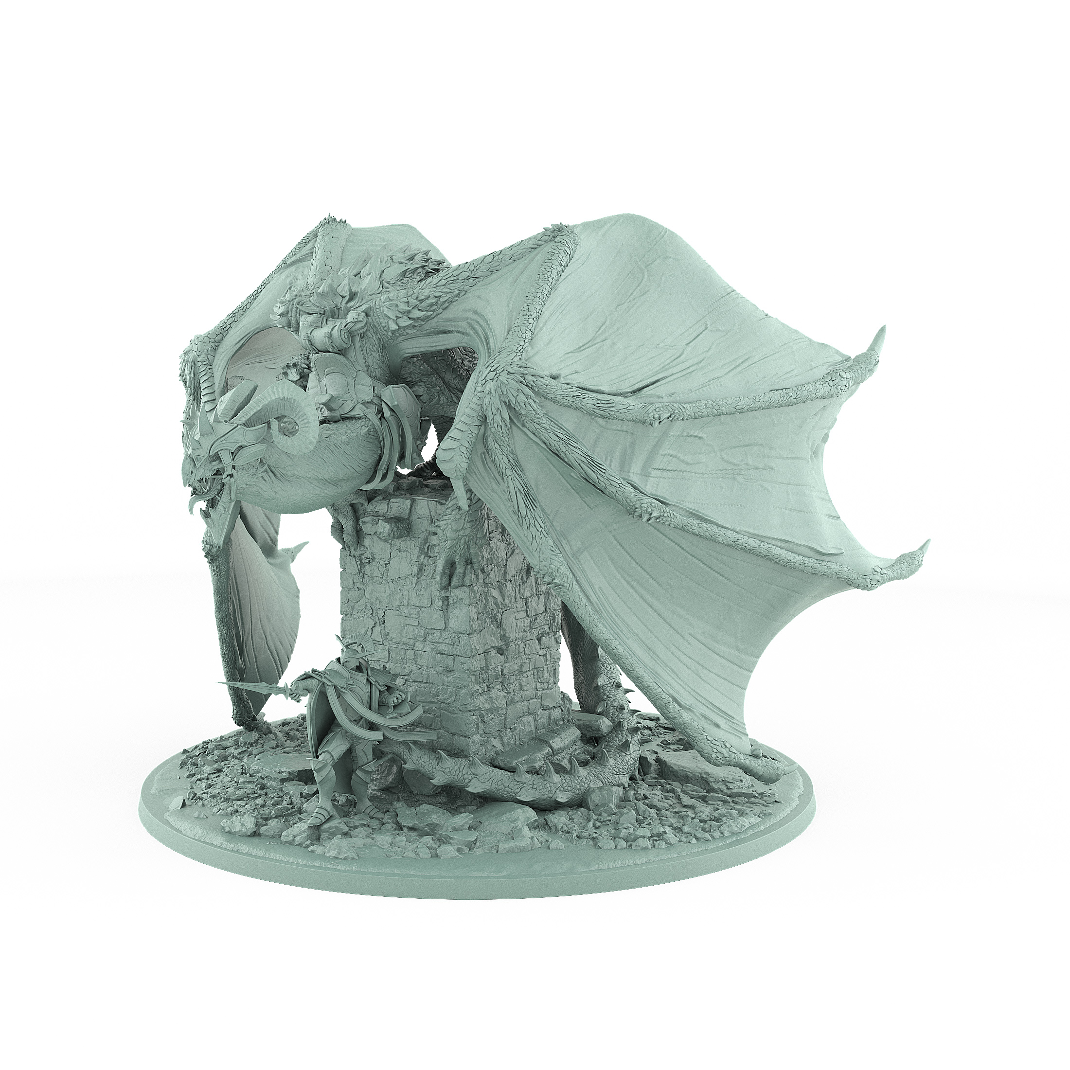 Astralyon Conquer Mount - Dungeons and Dragons compatible Miniature