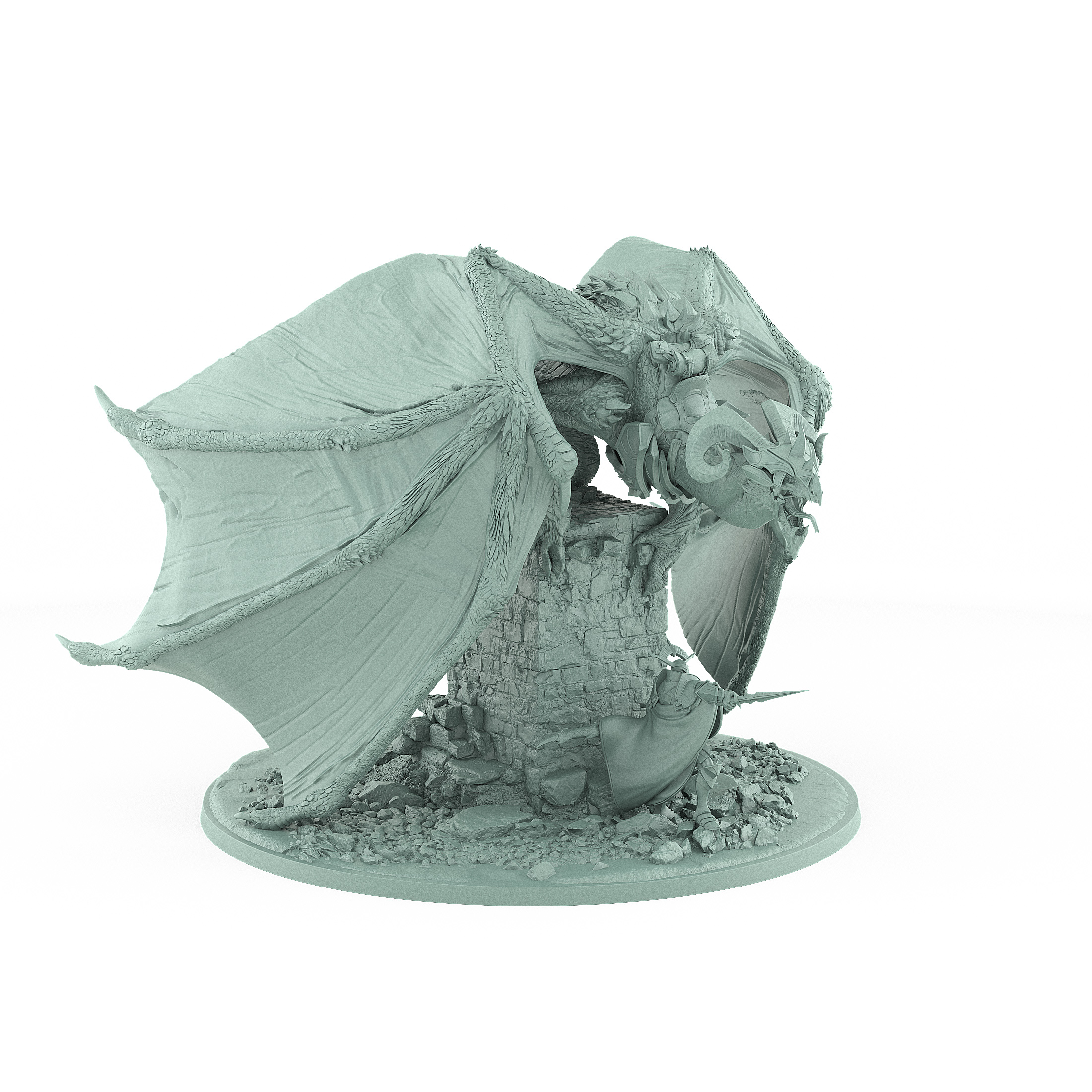 Astralyon Conquer Mount - Dungeons and Dragons compatible Miniature