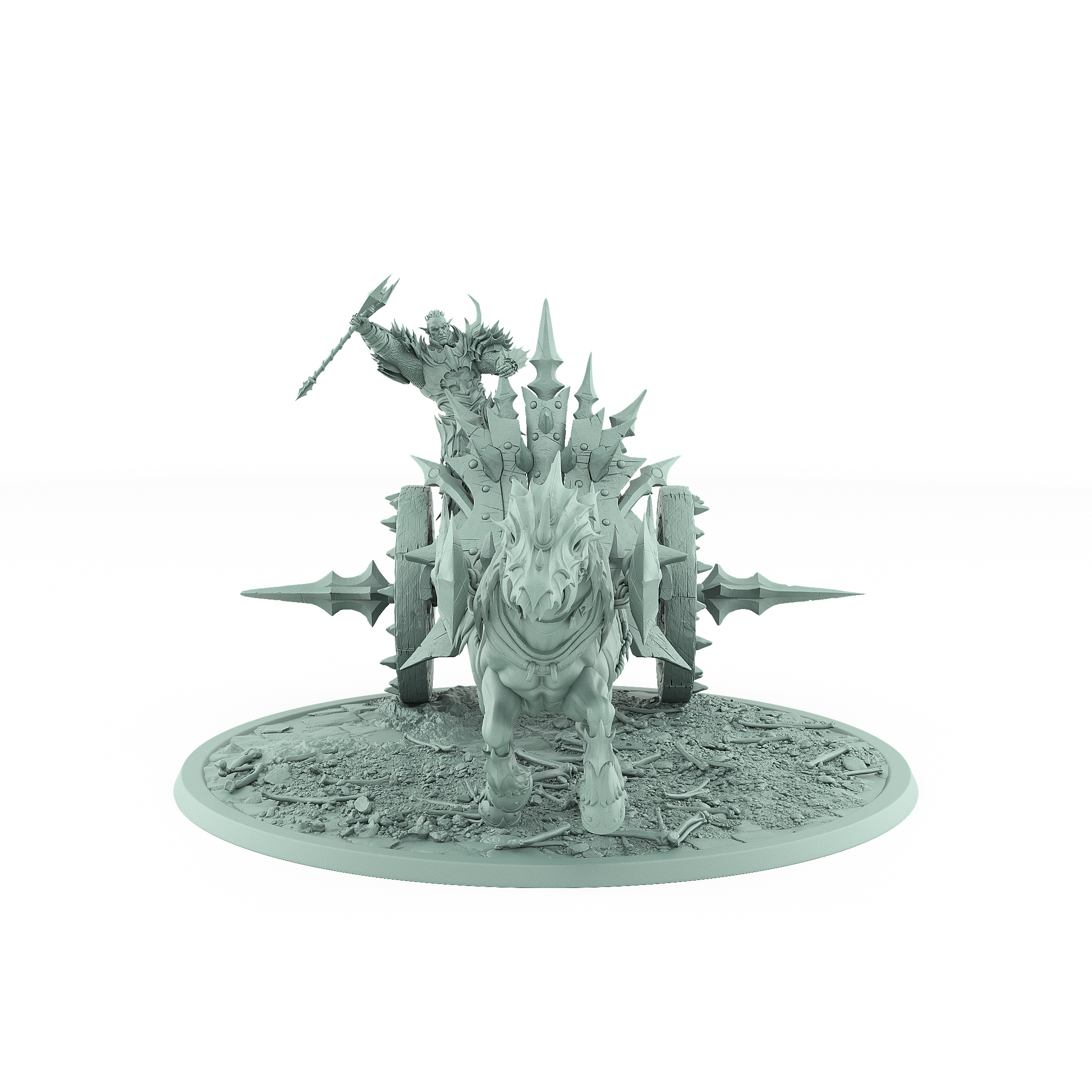 Immortalis Chariot Run - Dungeons and Dragons compatible Miniature