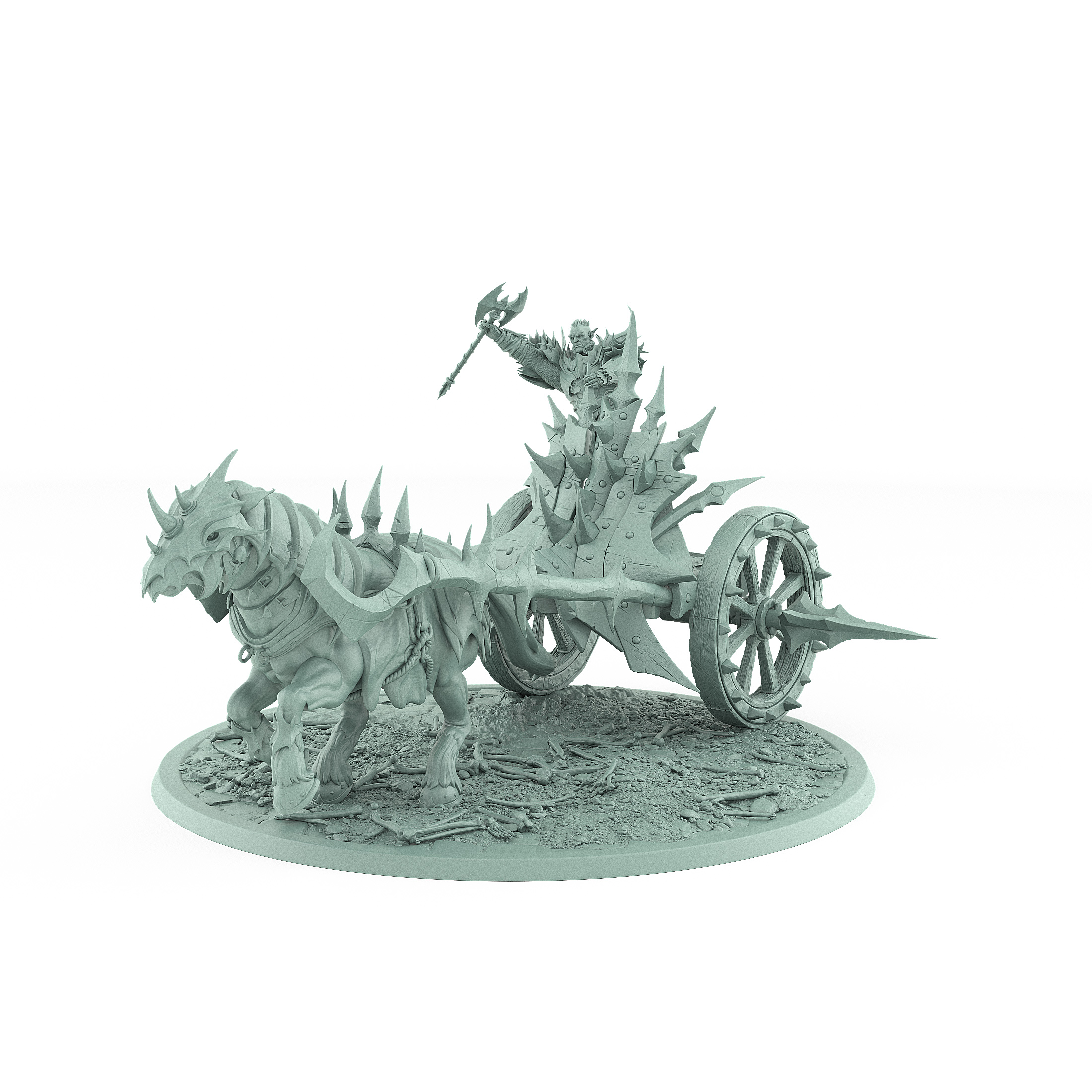 Immortalis Chariot Run - Dungeons and Dragons compatible Miniature