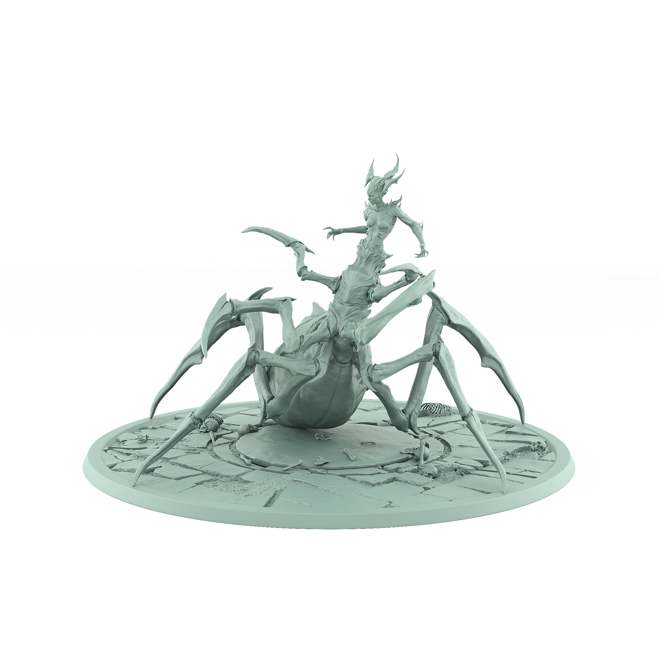 Vampire Queen Spider - Dungeons and Dragons compatible Miniature